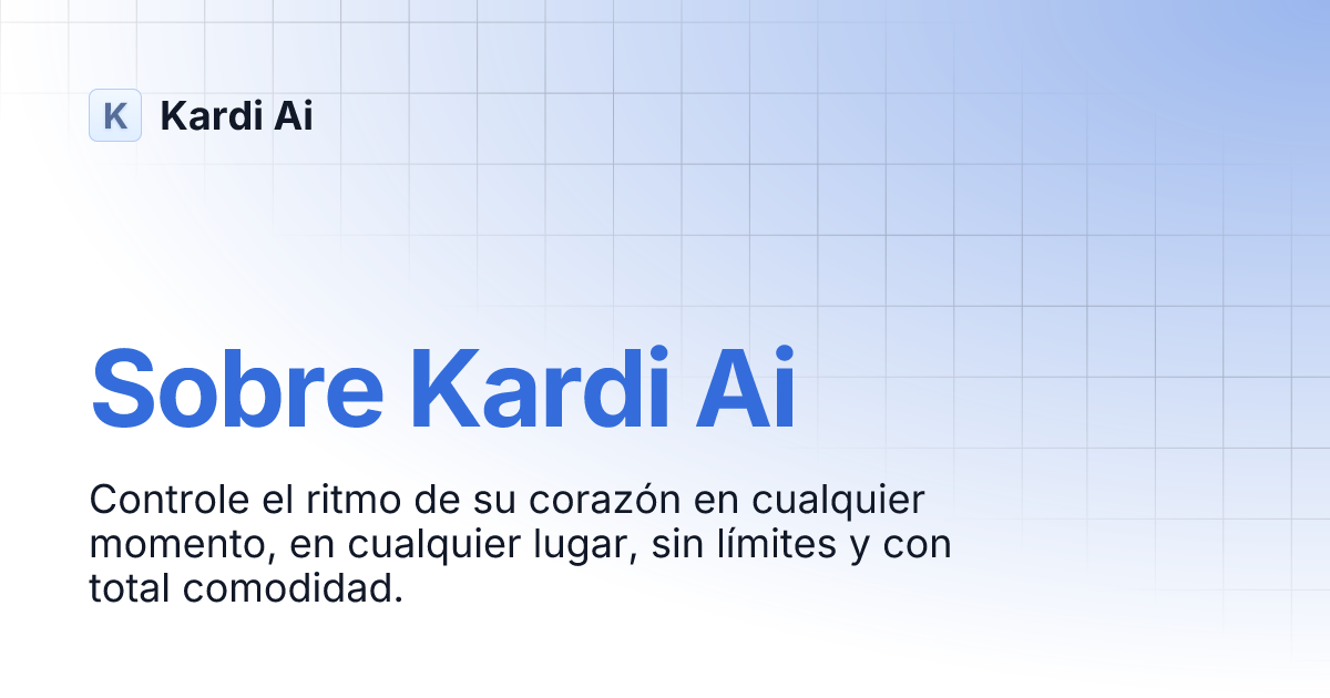 Sobre Kardi Ai | Kardi Ai