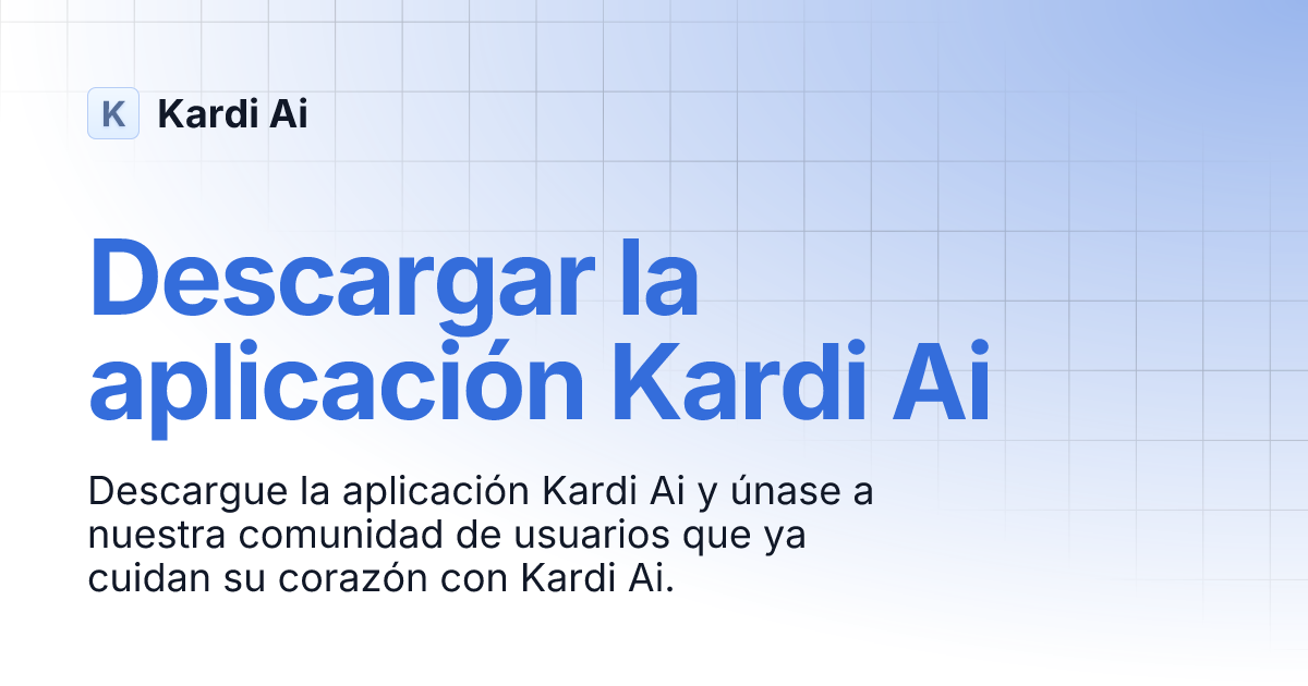 Descargar la aplicación Kardi Ai | Kardi Ai